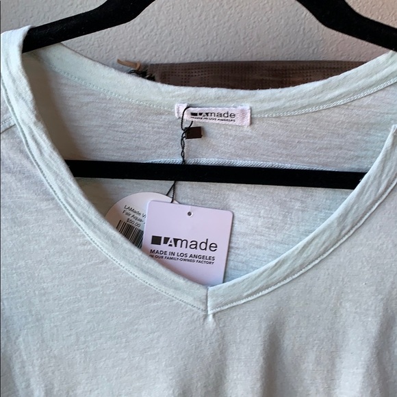 LAmade | Tops | Very Soft Lamade Vneck Fair Aquamarine | Poshmark